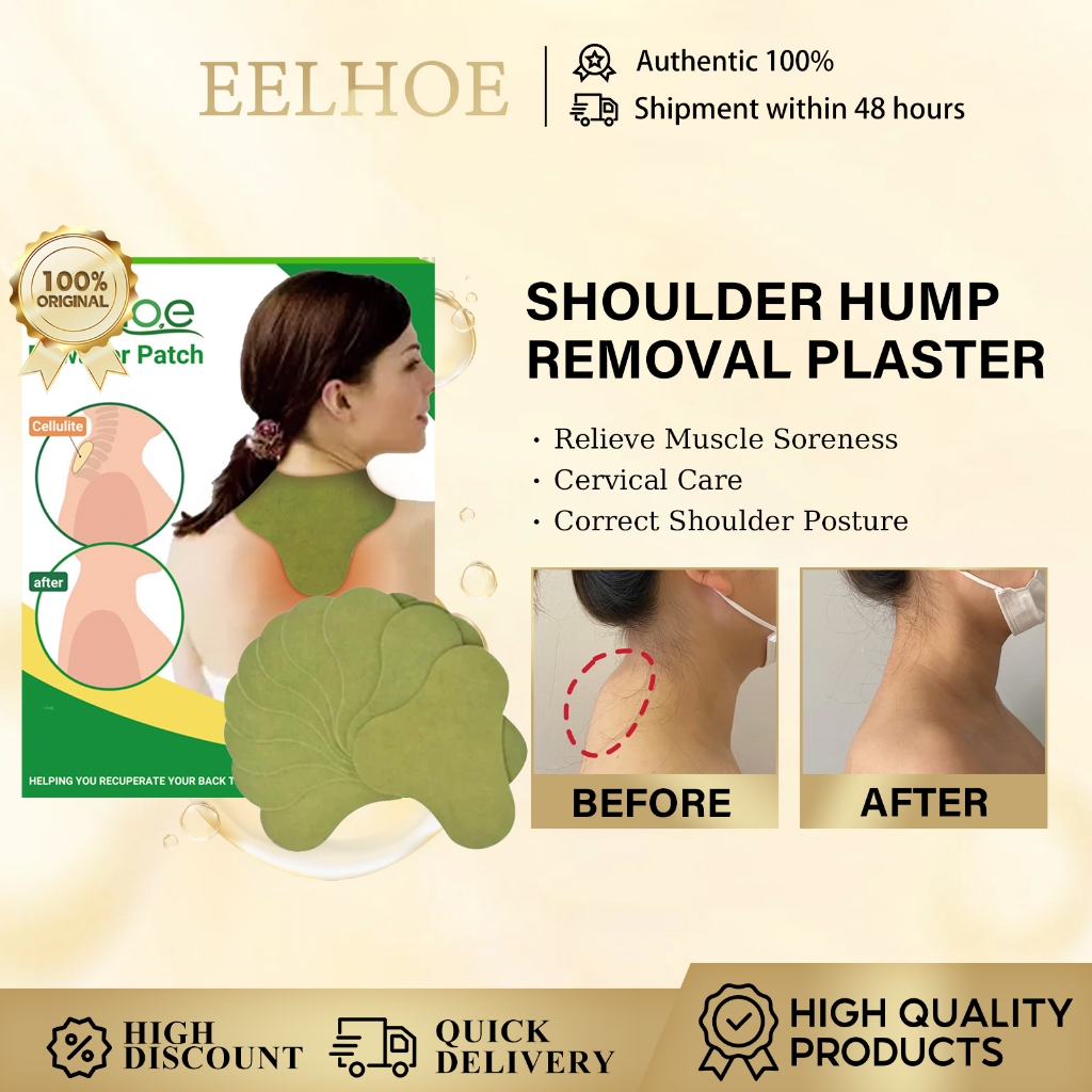 Eelhoe Shoulder Hump Removal Plaster 12pcs Pain Relief Muscle Soreness ...