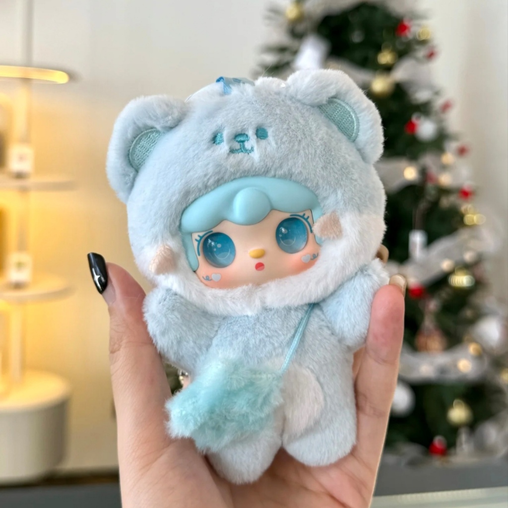 [New] Genuine Yooki Oxygen Fourth Generation Bite Bear Blind Box Vinyl ...