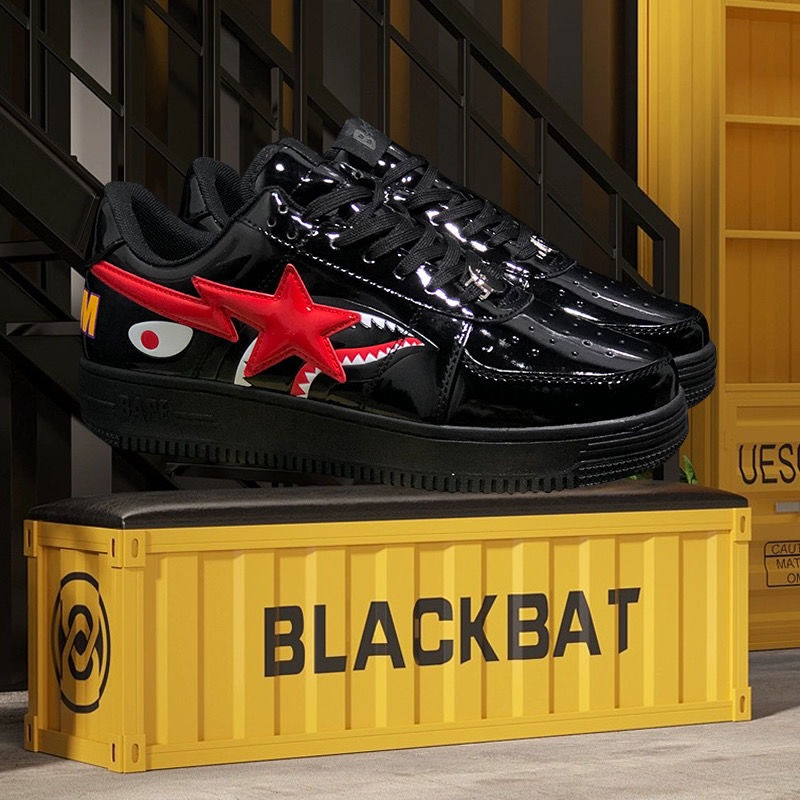 A Bathing Ape (BAPE) STA AF1 Men's and women's low cut fashionable ...