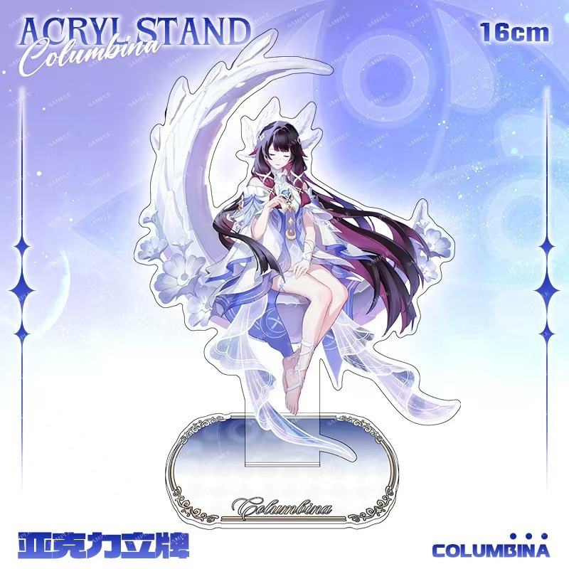Genshin impact figure Columbina Shogun Furina stand | Shopee Singapore