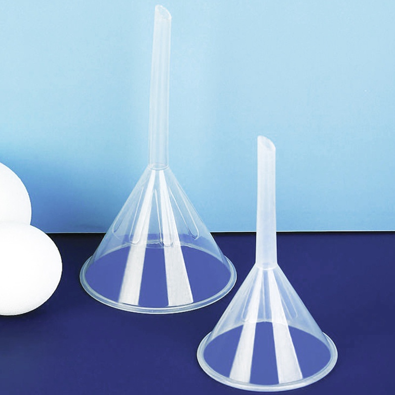 Laboratory plastic funnel multi-functional funnel white transparent ...