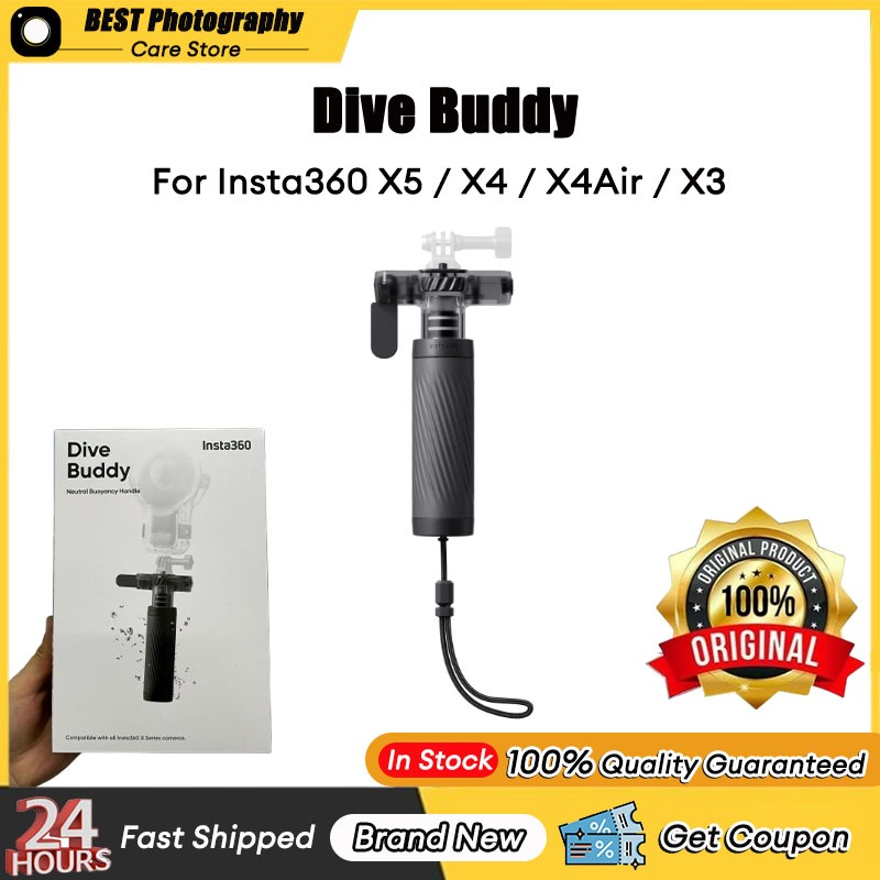 【NEW STOCK】Original Insta360 Dive Buddy Hands-Free Underwater Filming ...