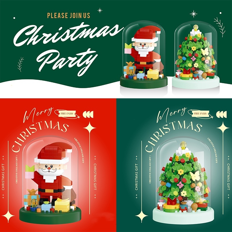 🎄𝐒𝐆 𝐋𝐨𝐜𝐚𝐥🎄2025 NEW Christmas Building Blocks Series Building Blocks ...
