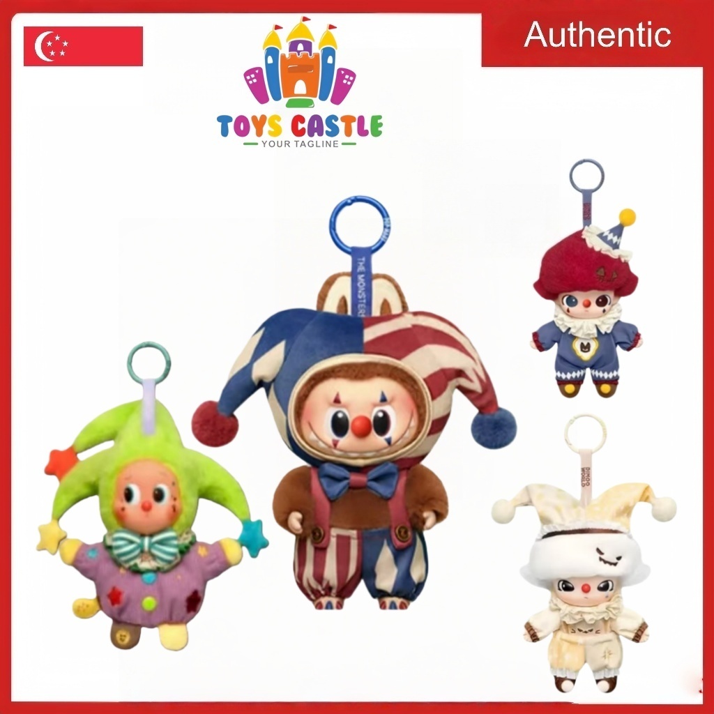 🔥【100% Official】💯 WHY SO SERIOUS Series Vinyl Plush Pendant Labubu ...