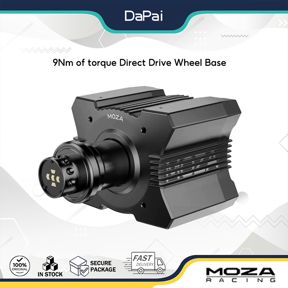 MOZA Racing R9 V3 Wheel Base Direct Drive Wheel Base 9 N·m of Torque ...