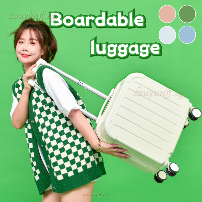 ZYff Small Suitcase Carry-on Suitcase Women Lightweight Carry-on ...