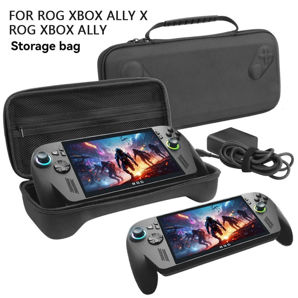 Handheld Console Storage Bag Water-Resistant Canvas Tote Bag ...