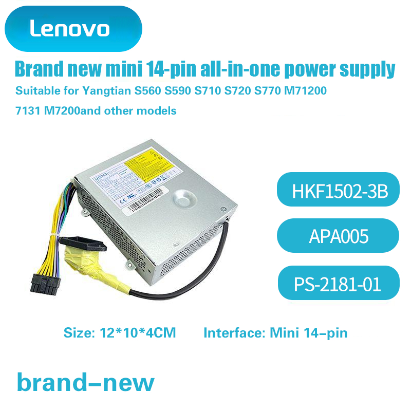 Lenovo All-in-One S560 S590 M71z M72z M73z M92z M93z Power Supply 150W ...