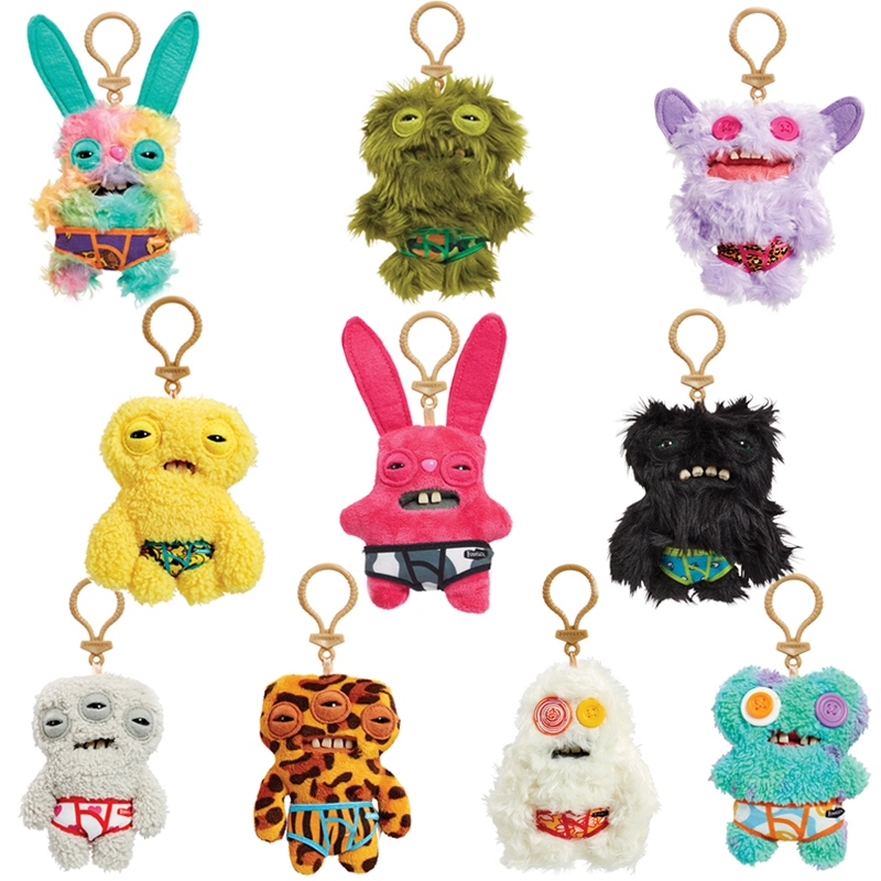 Original Fuggler V4 Ugly Teeth Monsters Plush Toys Keychains Fugglers ...