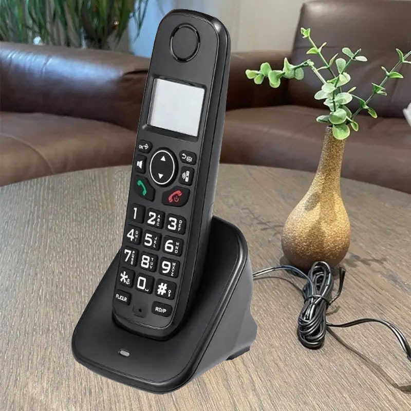 D1001 Desktop Telephone Fixed Landline Wireless Caller Number Storage ...