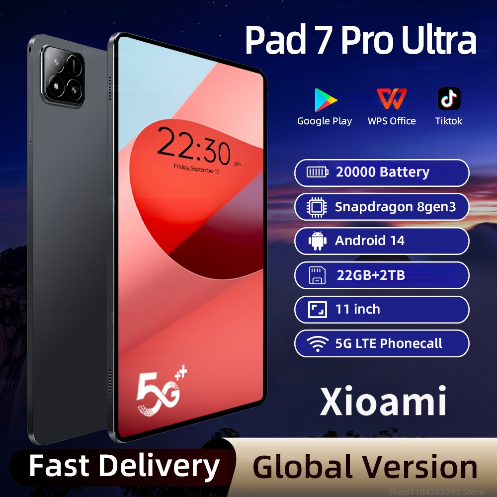 2025 Original Mi Tablets Pad 7 Pro Ultra Tablet PC Snapdragon 8Gen3 ...