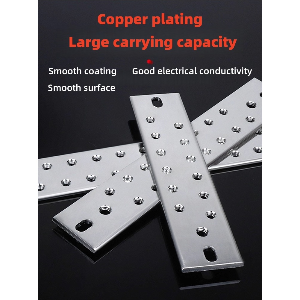 Wiring Terminal Zero Grounding Busbar Copper Bar Equipotential Bonding ...