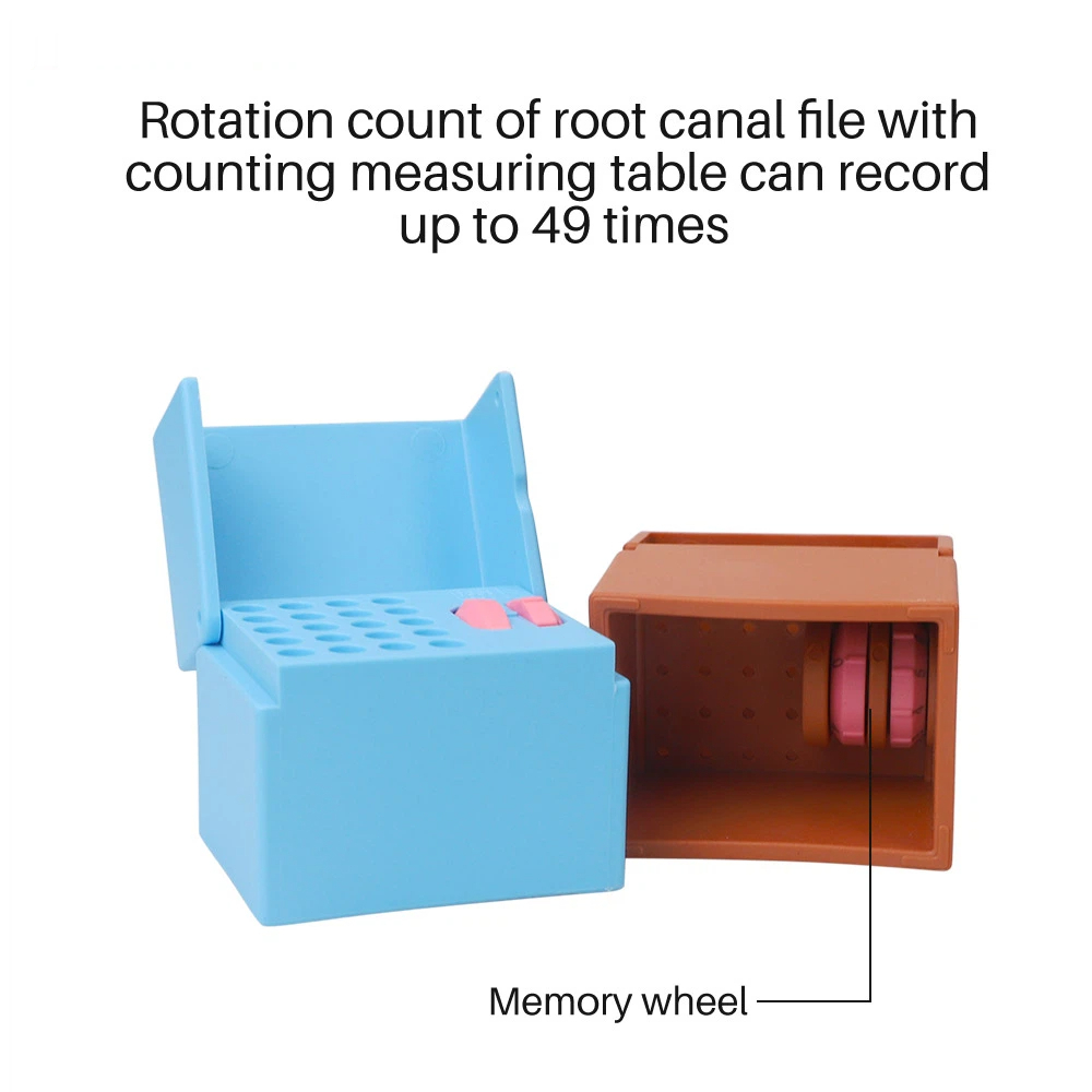 20 Holes Dental Endo Files Disinfection Box Autoclavable With Memory ...