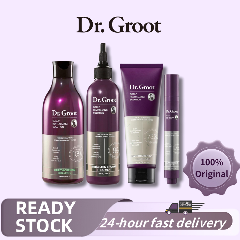 Dr. Groot Scalp Revitalizing Solution Set:Shampoo & Conditioner&Serum ...