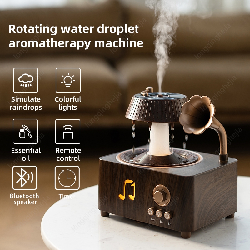 Air Humidifier Aroma Diffuser with bluetooth speaker Aromatherapy 250ml ...