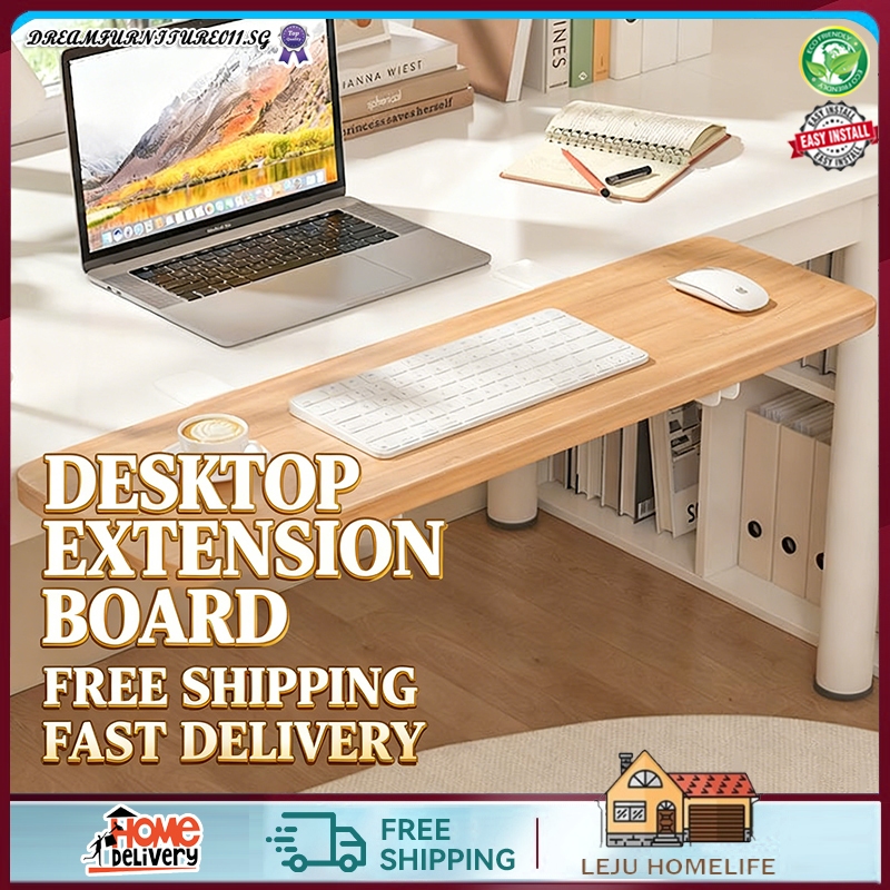 LEJU Desktop Extension Board Foldable Expandable Desktop Storage Rack ...