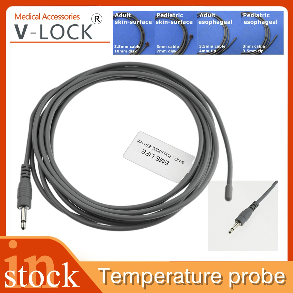 Reusable Temperature Probe Sensor for GE DATEX-OHMEDA P/N 6600-0628-700 ...