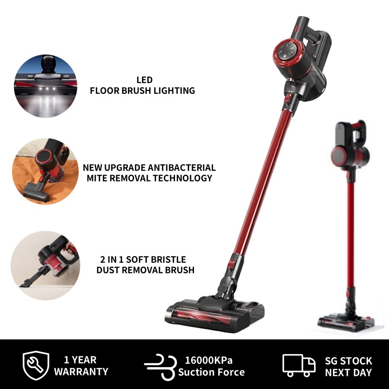 33000Pa Cordless Vacuum Cleaner Handheld HEPA Filter V2 Brushless Motor ...