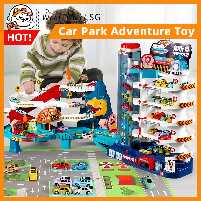Automated Multi Storey carpark toy with different extension available ...