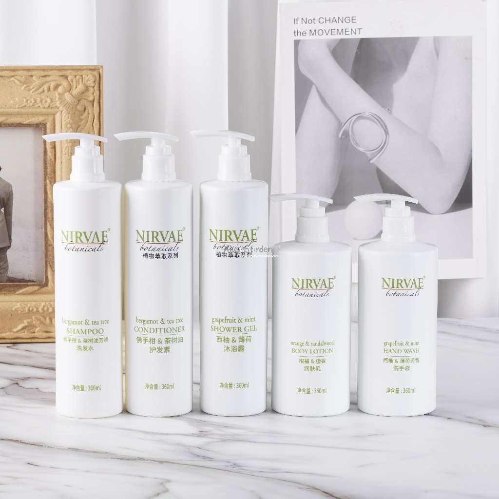 【Courtyard by Marriott】NIRVAE Shampoo Conditioner Body Wash Lotion Hand ...