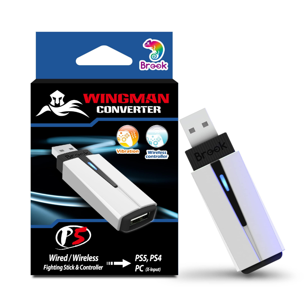 Brook Wingman P5 Controller Adapter for PS5/PS4/PC (X-Input) | Shopee ...