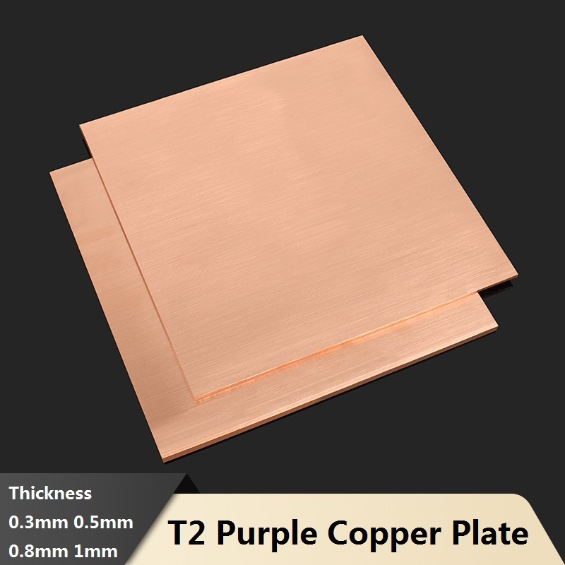 Purple Copper Plate Pure Copper Plate T2 Red Copper Plate Conductive ...