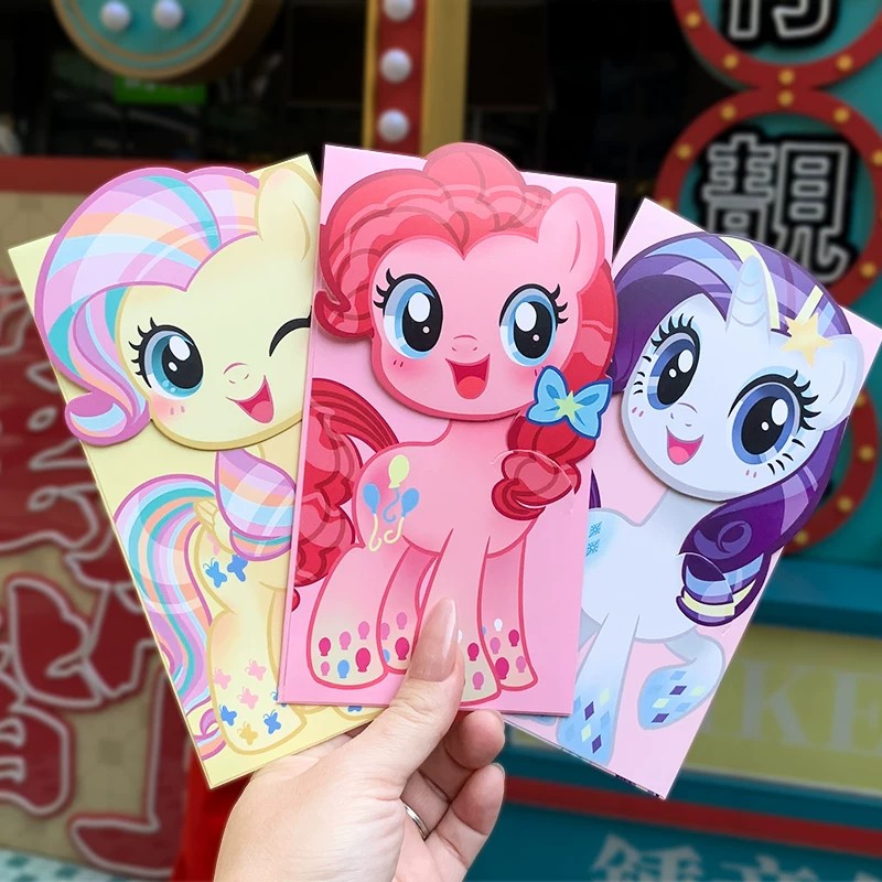 Cute Little Pony Theme Angbao CNY 2026 Horse Year Red Envelope Cartoon ...