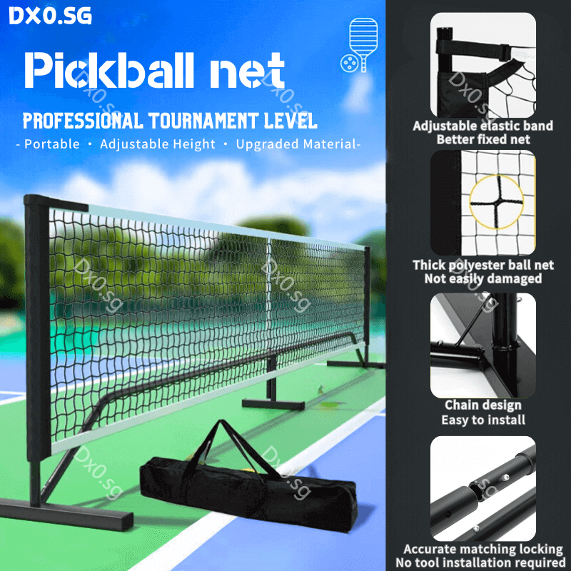 Pickleball Nets Portable Outdoor 22 FT Pickleball Net USAPA Size ...