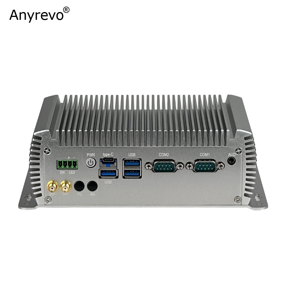 Solid Fanless Industrial Mini PC Intel Twin Lake N150 N100 Quad Core ...