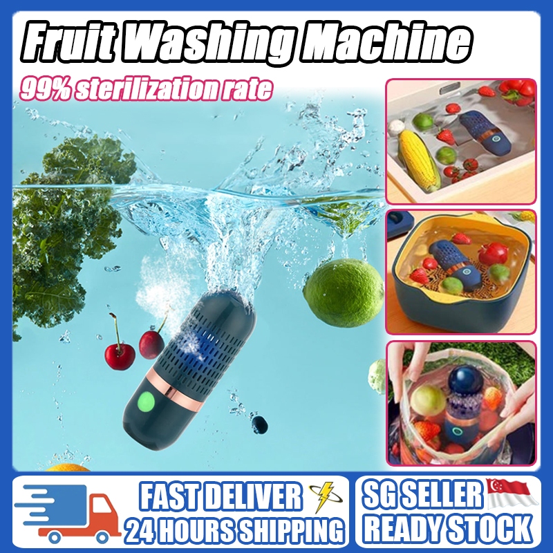 🇸🇬 SELLER - German Capsule Fruit and Vegetable Washing Machine ...