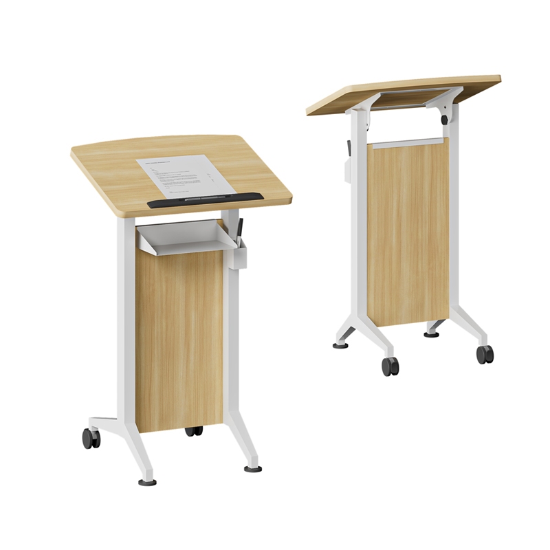 JT-01 Mobile Lecture Table | Modern Minimalist Podium Conference Room ...