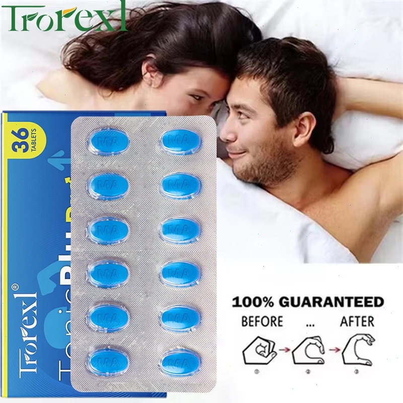 Trorexl Strong Energy Tablets-36 Tablets TonicBlu Pro Male Nourishment ...