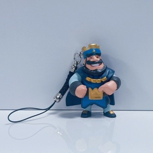 Clash Royale King Keychain – Cartoon Retro Game Character Pendant, Cute ...