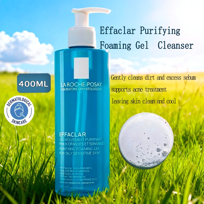 La Roche Posay Effaclar Purifying Foaming Gel Cleanser for Oily Acne ...
