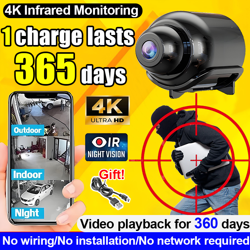 Video playback for 360 days 】4K HD cctv wireless camera outdoor cctv ...