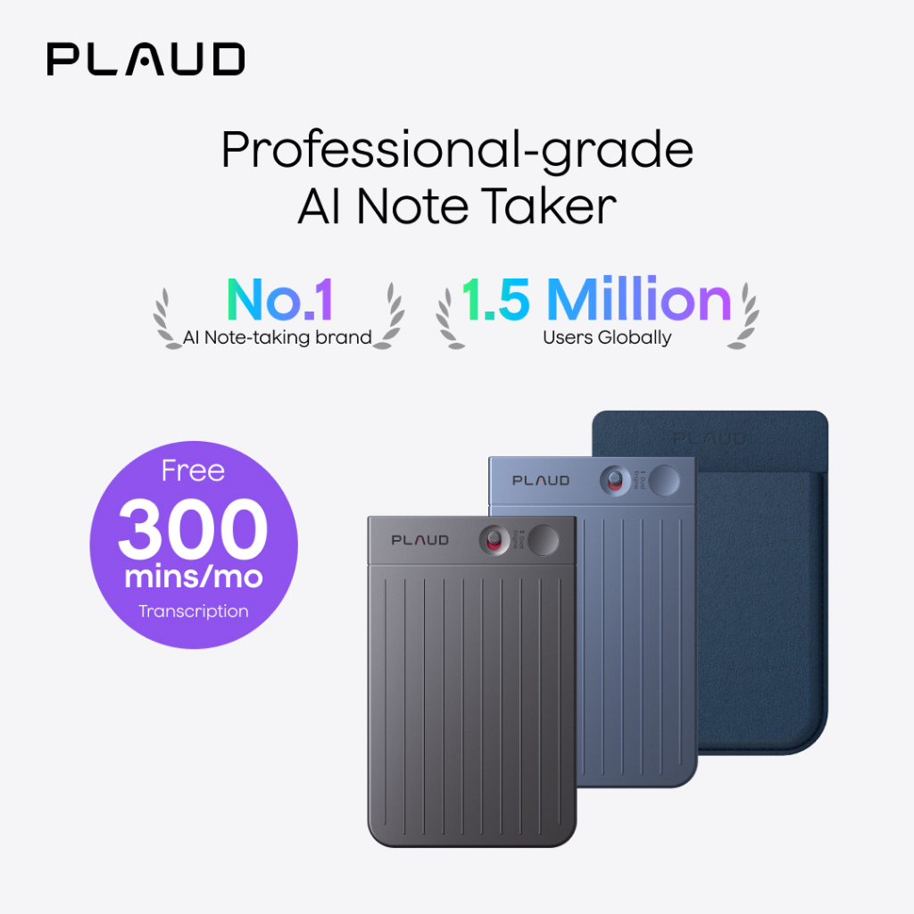 [Official] Plaud Note AI Voice Recorder, AI Note Taker for Meetings ...
