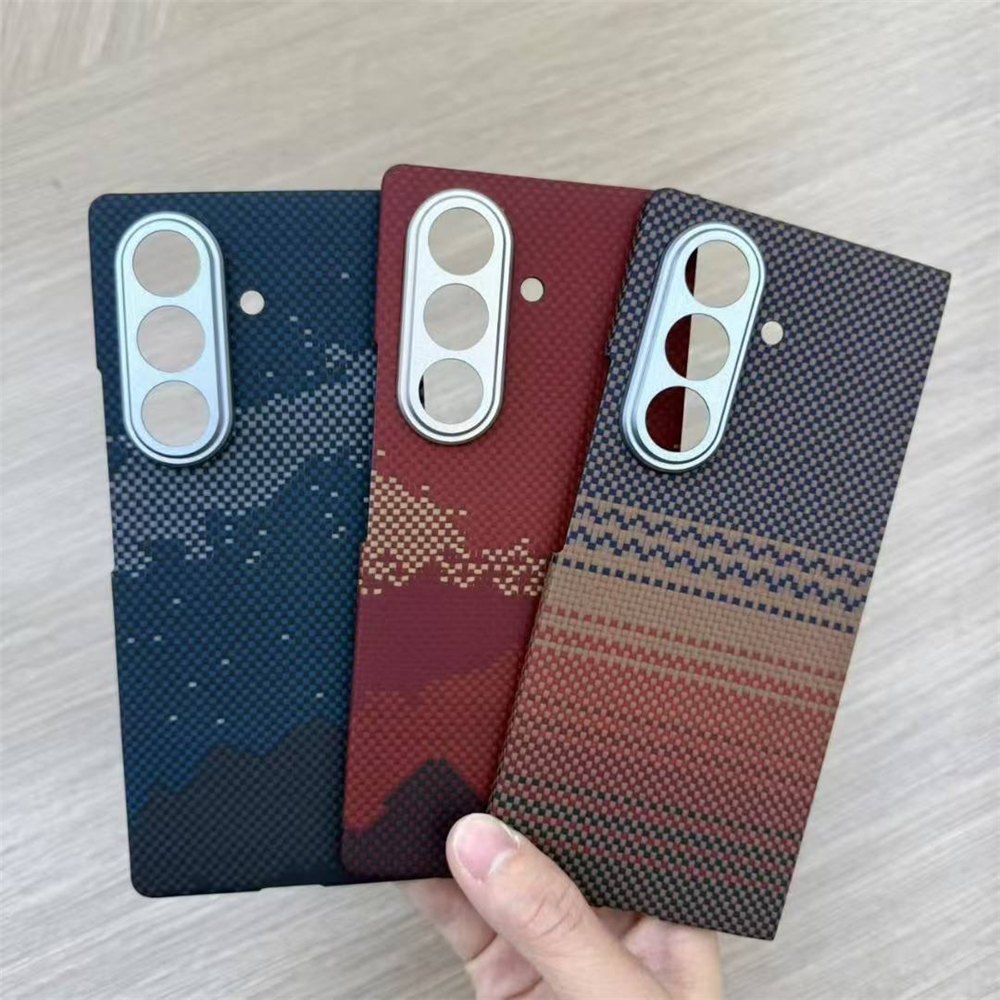 Luxury Real Aramid Carbon Fiber Case For Samsung Galaxy Z Fold7 ...