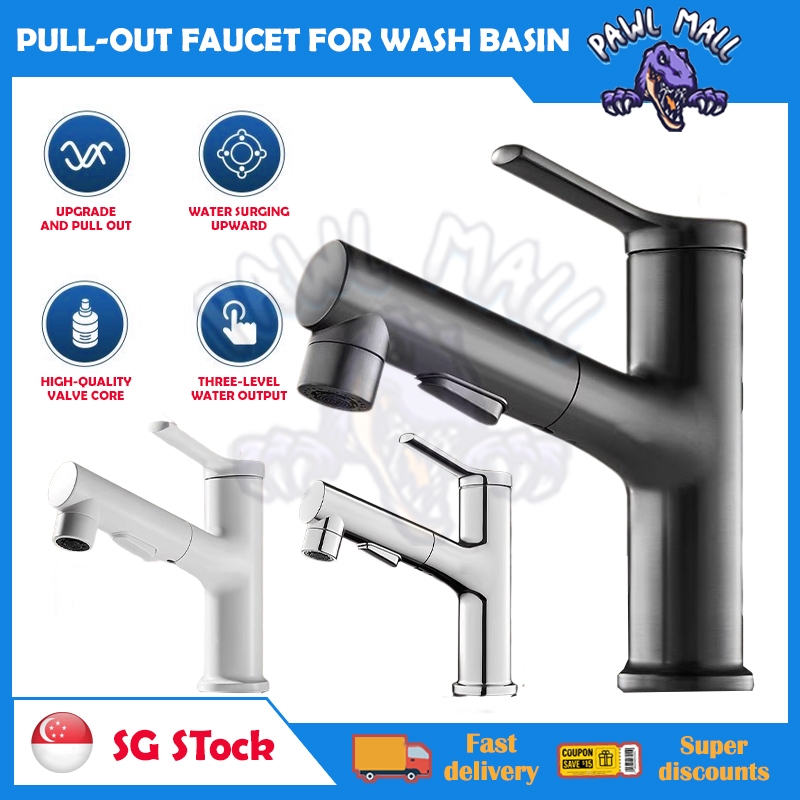 Kitchen Faucet All Copper Sink Single Cold Faucet Wash Face Washbasin ...