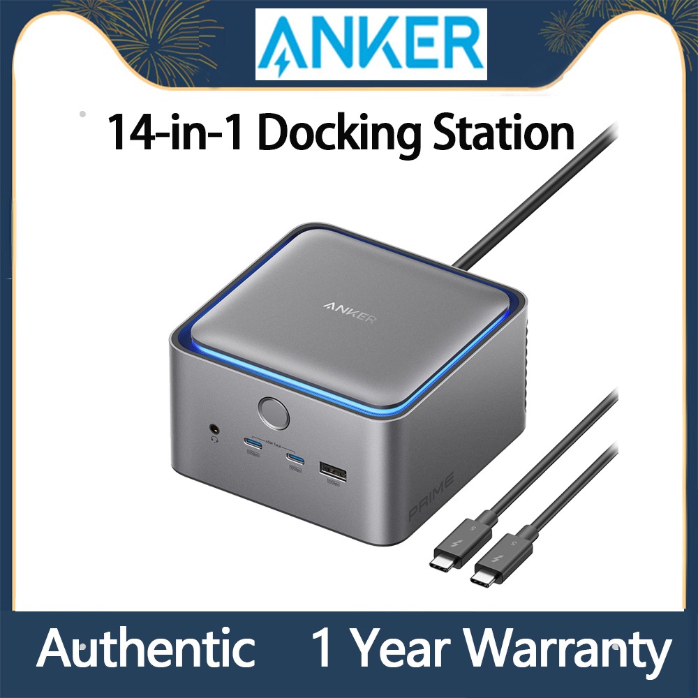 Anker Prime 14-in-1 Docking Station 8K Thunderbolt 5 HUB With 140W Fast ...