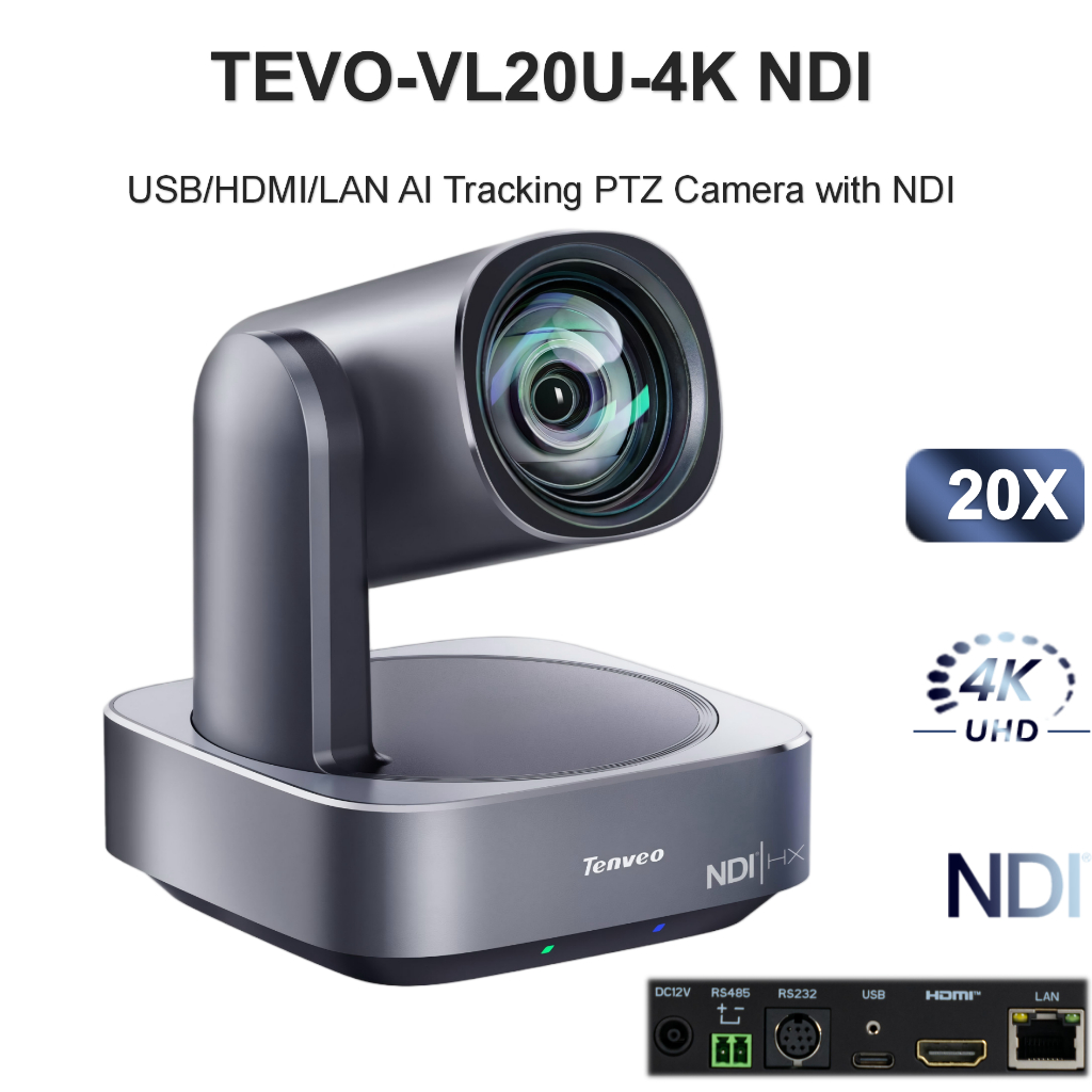 4K Ultra HD Conference PTZ Camera USB HDMI IP Live Streaming Camera for ...