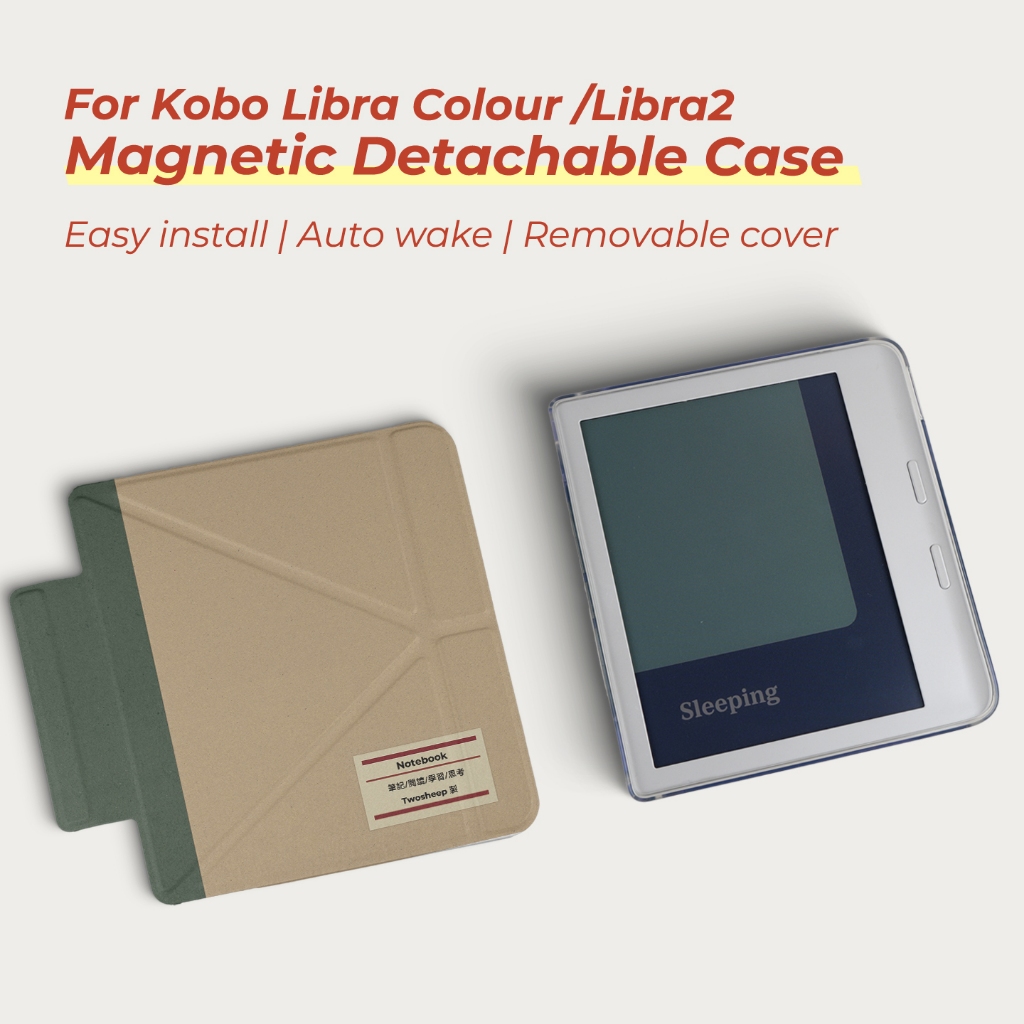 Twosheep suit for Kobo Libra Colour Kobo Libra2 7-inch Case Magnetic ...