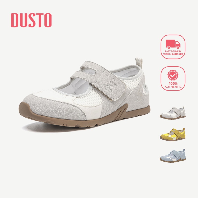 DUSTO Breathable Women's Shoes Flat Shoes with 2.3cm Internal Lift ...