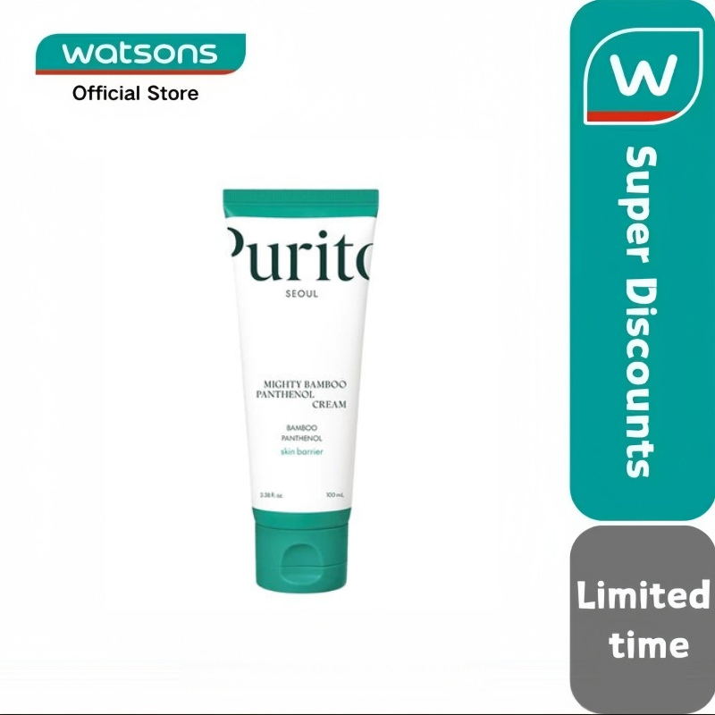 PURITO Mighty Bamboo Panthenol Cream 100ml | Shopee Singapore