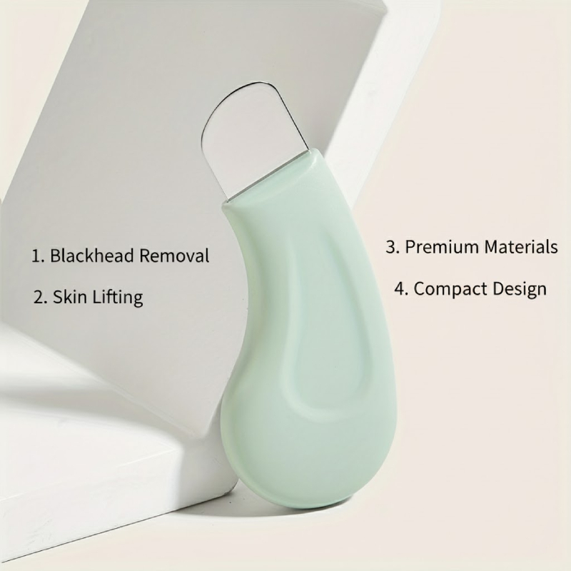 Silicone Blackhead Acne Scraper Facial Cleaner Home Salon Beauty Tool ...
