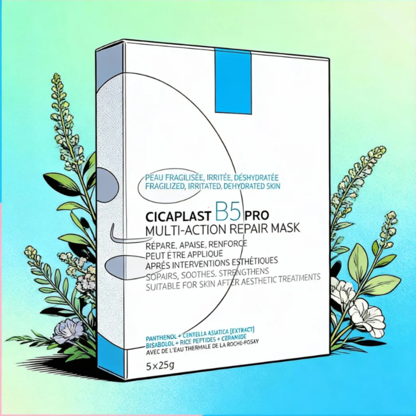 B5 Pro Super Moist Calm Facial Mask | Hydrating & Comforting Sheet Mask ...