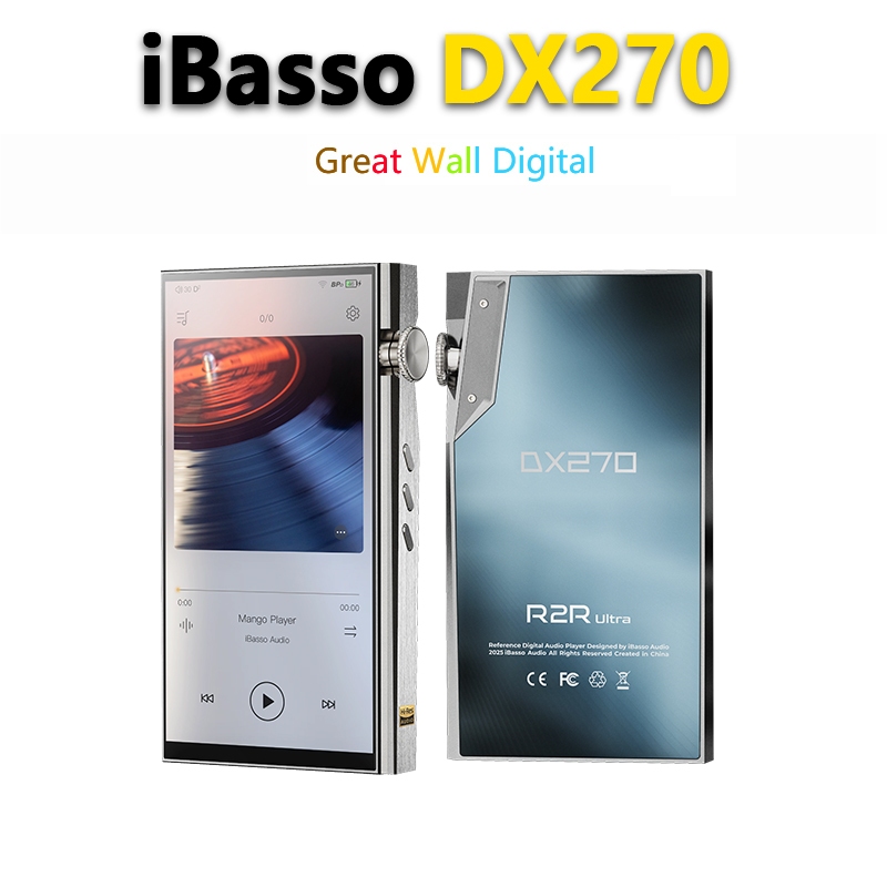 iBasso DX270 R2R portable audio player USB DAC AMP, 4.4mm balanced ...