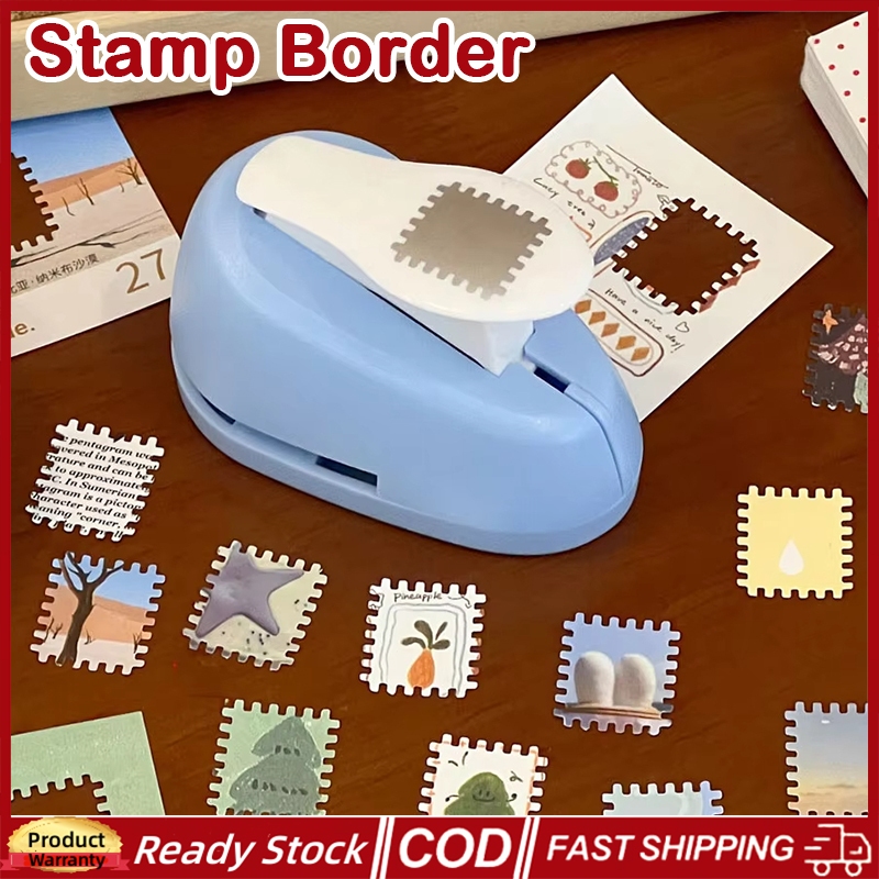 2pcs New Stamp Border DIY Punch Stamp Shape Craft Punch Embossing ...