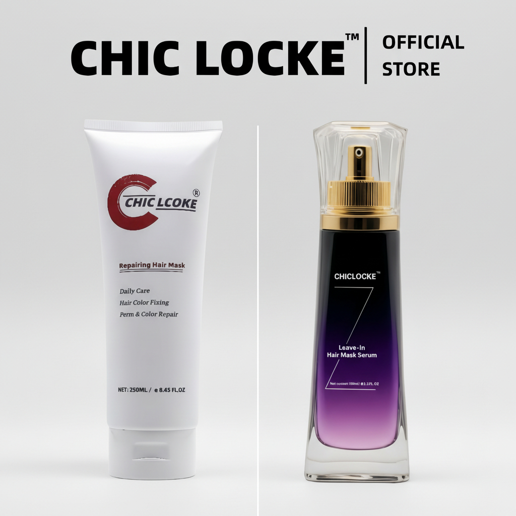 250ml+100ml Hair Mask Set | Leave-in & Wash-Off Double Care | Deep ...