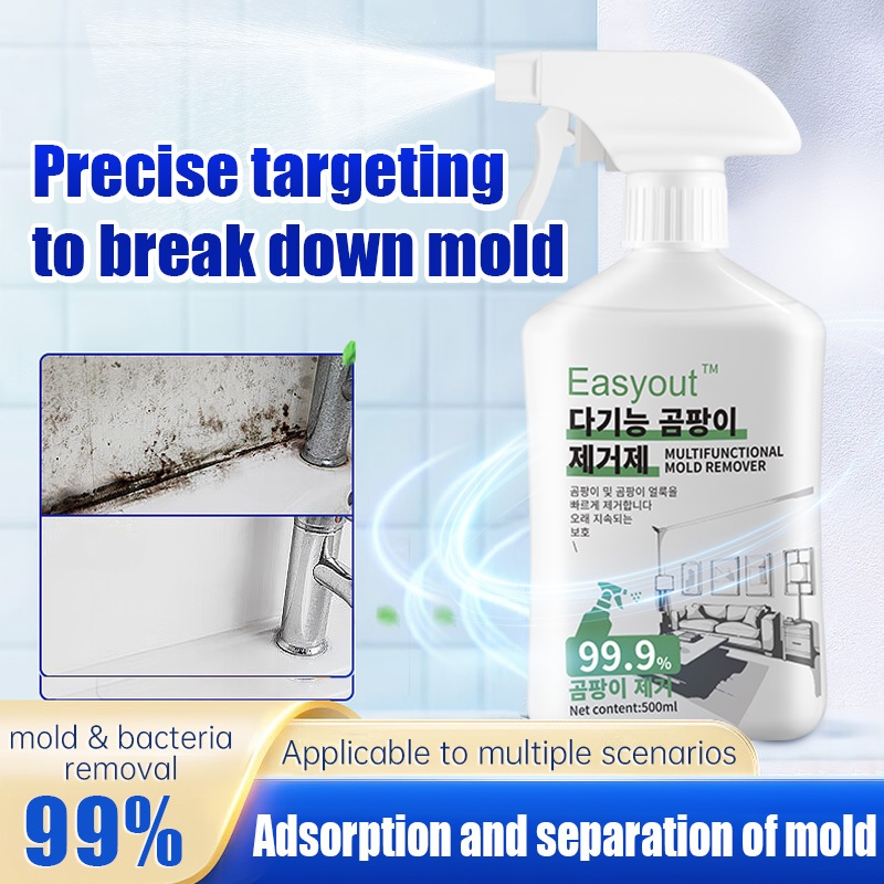 Mold Remover Spray Mold Mildew Stains Mould Remover Magic Cleaning ...