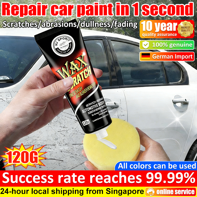 【99.99% restoration of paint】Car scratch repair wax 120g 1 s repair ...